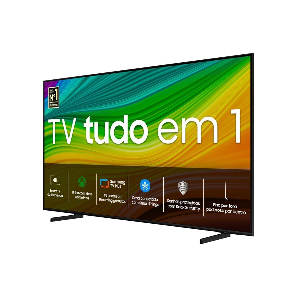 Smart TV Samsung 65" QLED 4K 65Q60D 2024 Tecnologia de Pontos Quântico ...