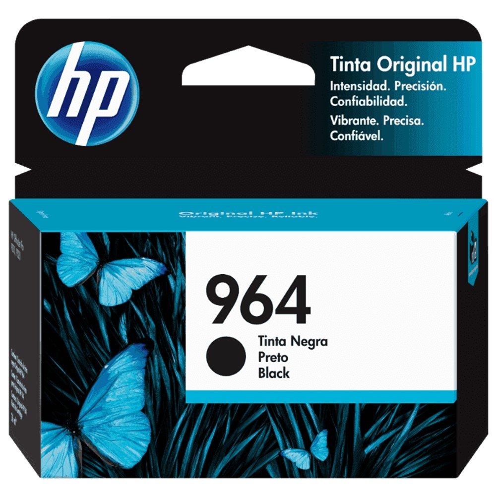 Cartucho HP 964 Preto Original 3JA53AL | HP | Nagem