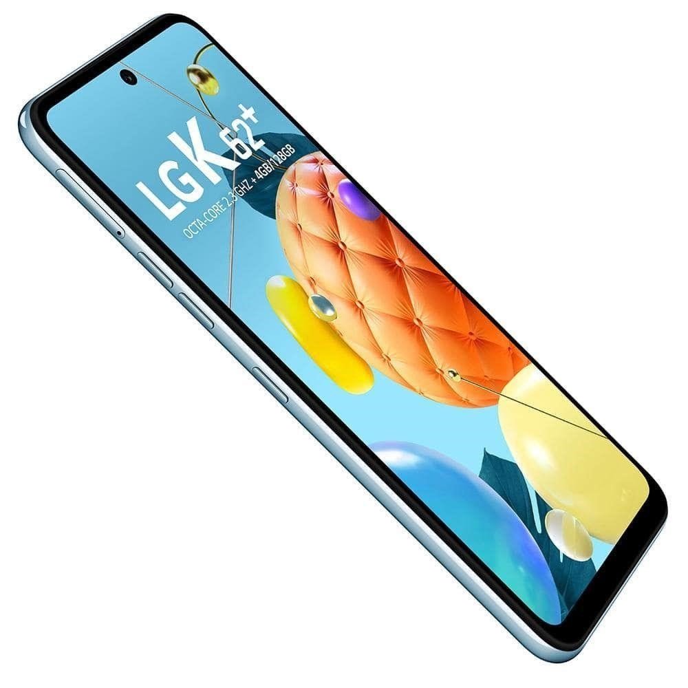 Smartphone LG K62+ Dual Chip Android Tela 6.6" 128GB Câmera 48MP+5MP ...