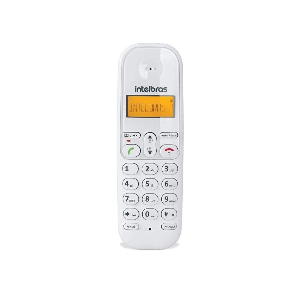 Telefone Fixo Intelbras Sem Fio TS3110 Vermelho, Escritório - NAGEM