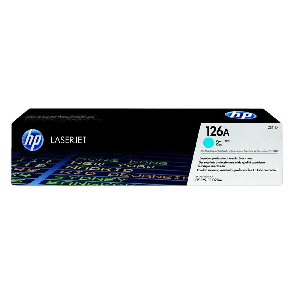 Toner HP 126A Cian Laserjet Original CE311A Para HP Laserjet Pro M175a ...