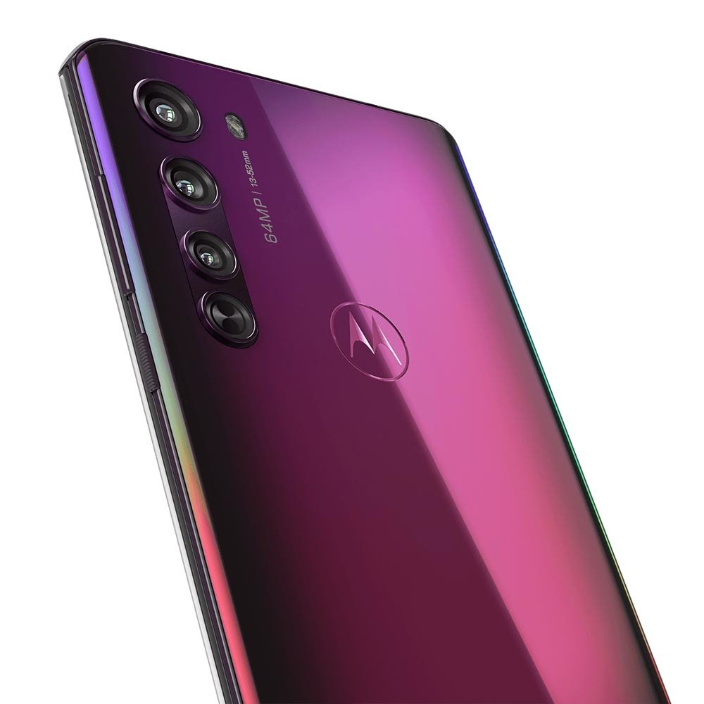 Smartphone Motorola Edge Android Tela 6.7" 128GB Câmera 64MP+16MP+8MP ...