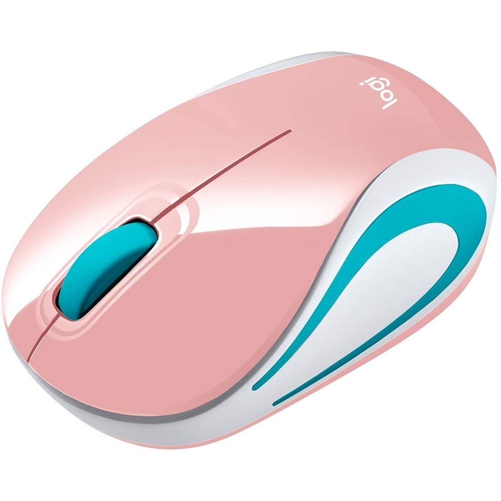 Mouse Logitech Wireless Mini M187 Rosa, Informática - NAGEM