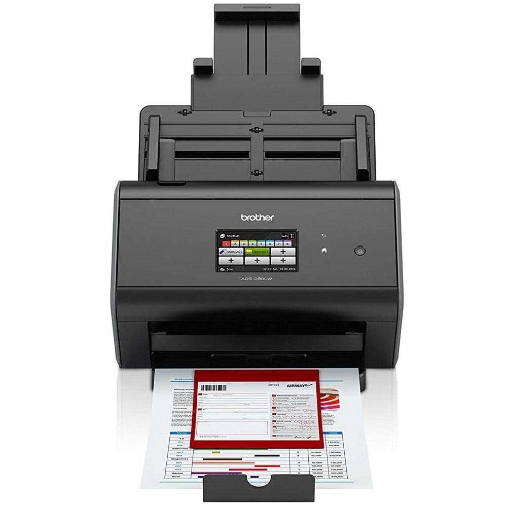 Scanner de Mesa Wireless Brother ADS-2800W, Informática - NAGEM